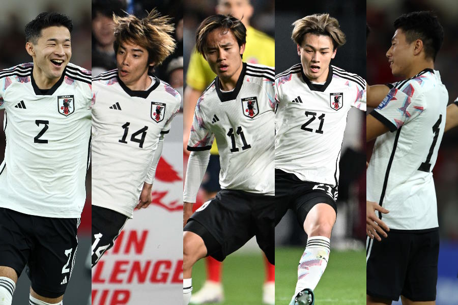 森保ジャパン、シリア戦出場全16選手「パフォーマンス査定」 1G1A久保、2G上田、4A伊東…文句なしの"5つ星"は？ | フットボールゾーン